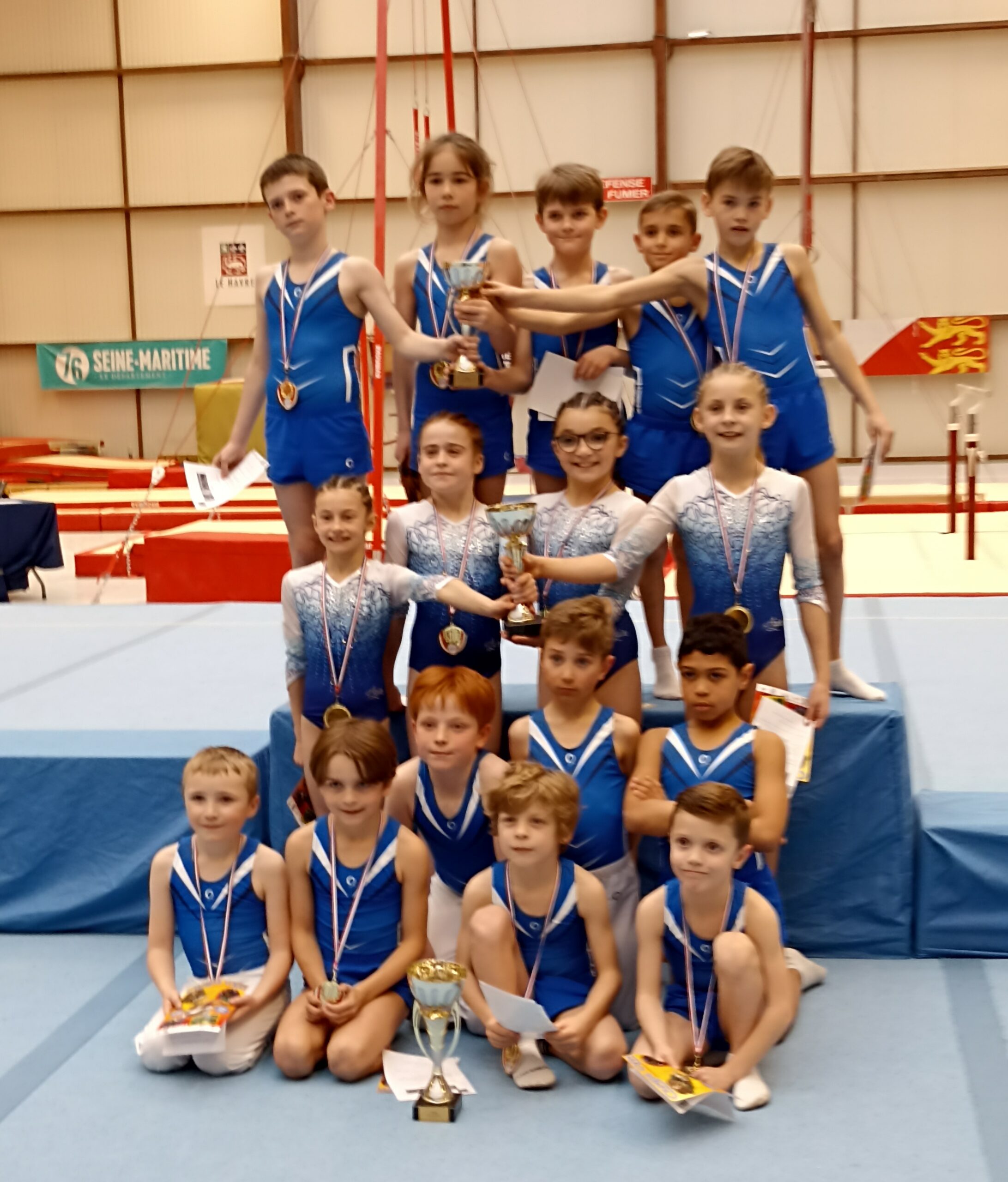 championnat interdept équipe mars 2023 - UHG Gym